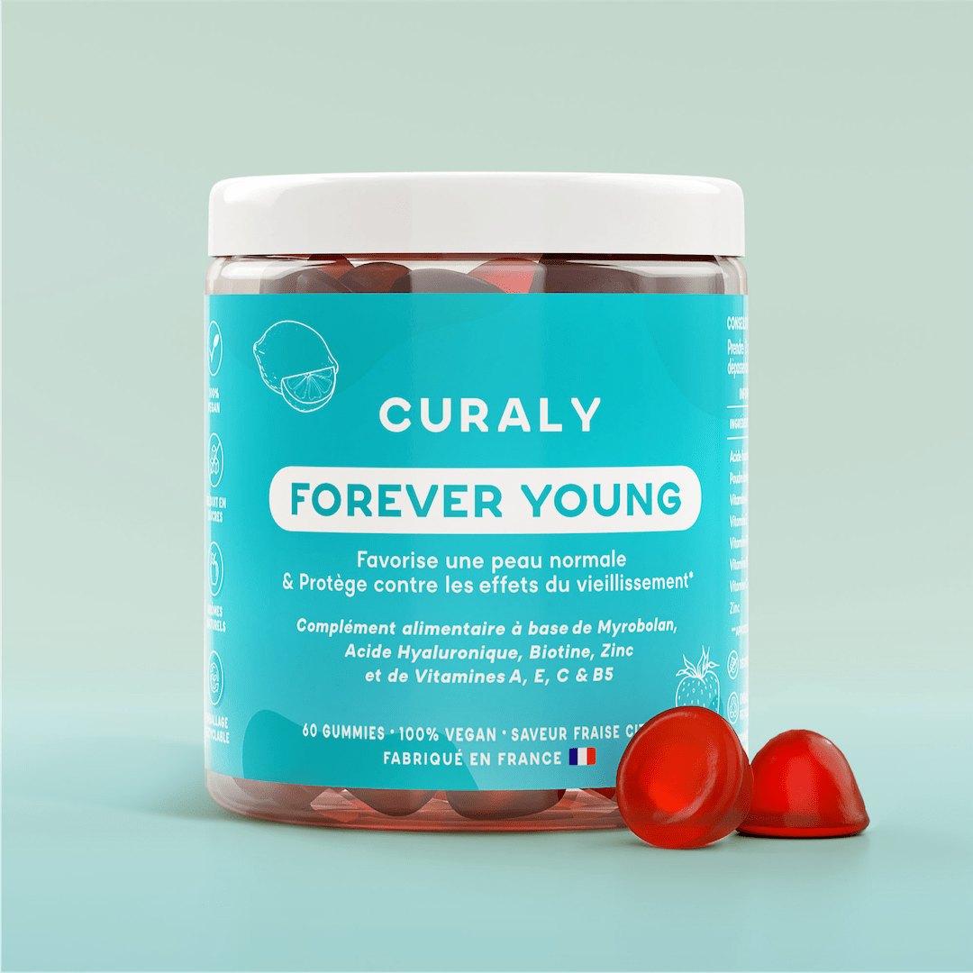 Forever Young Gummies Peau et Anti-Âge - Complément Alimentaire Beauté